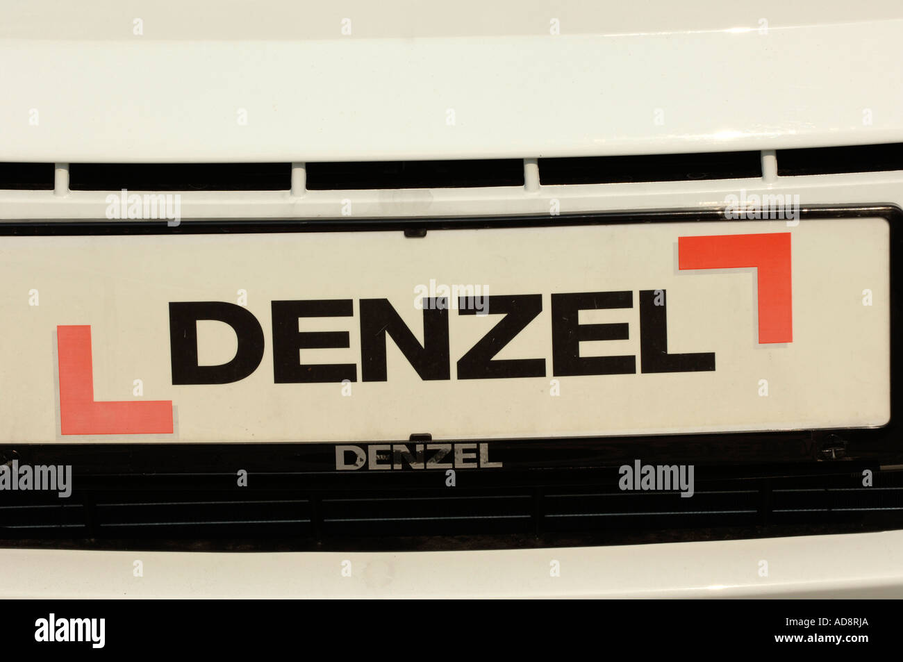 Denzel logo hi-res stock photography and images - Alamy