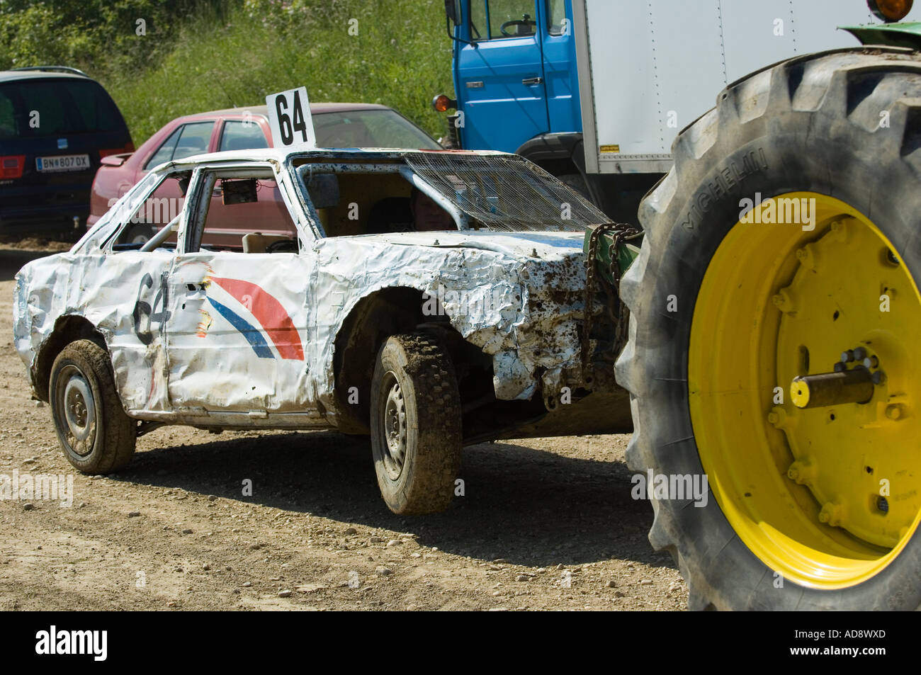 Towing a racing car hi-res stock photography and images - Alamy