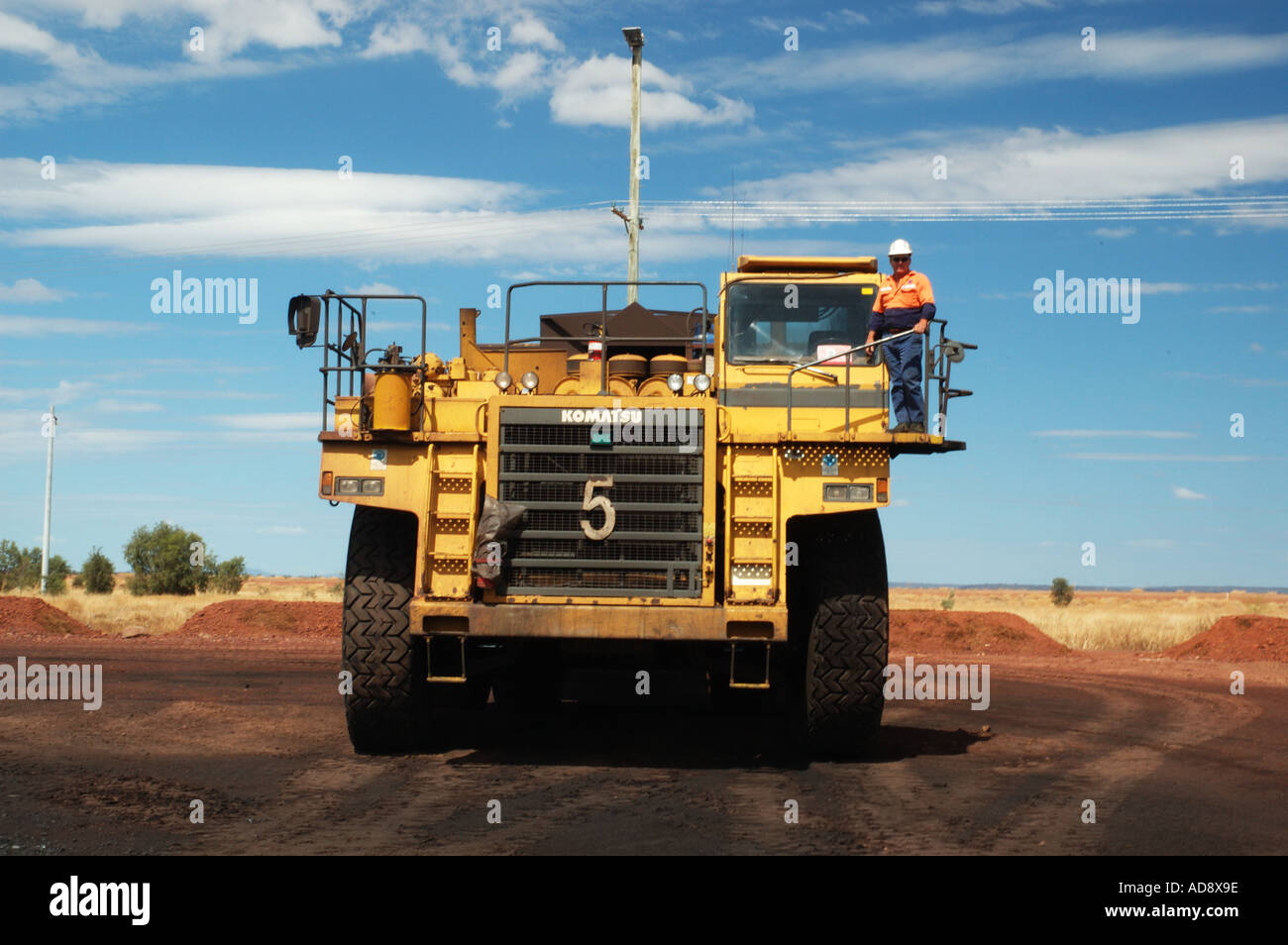 huge haul truck coal mine central queensland coal basin Australia Stock ...