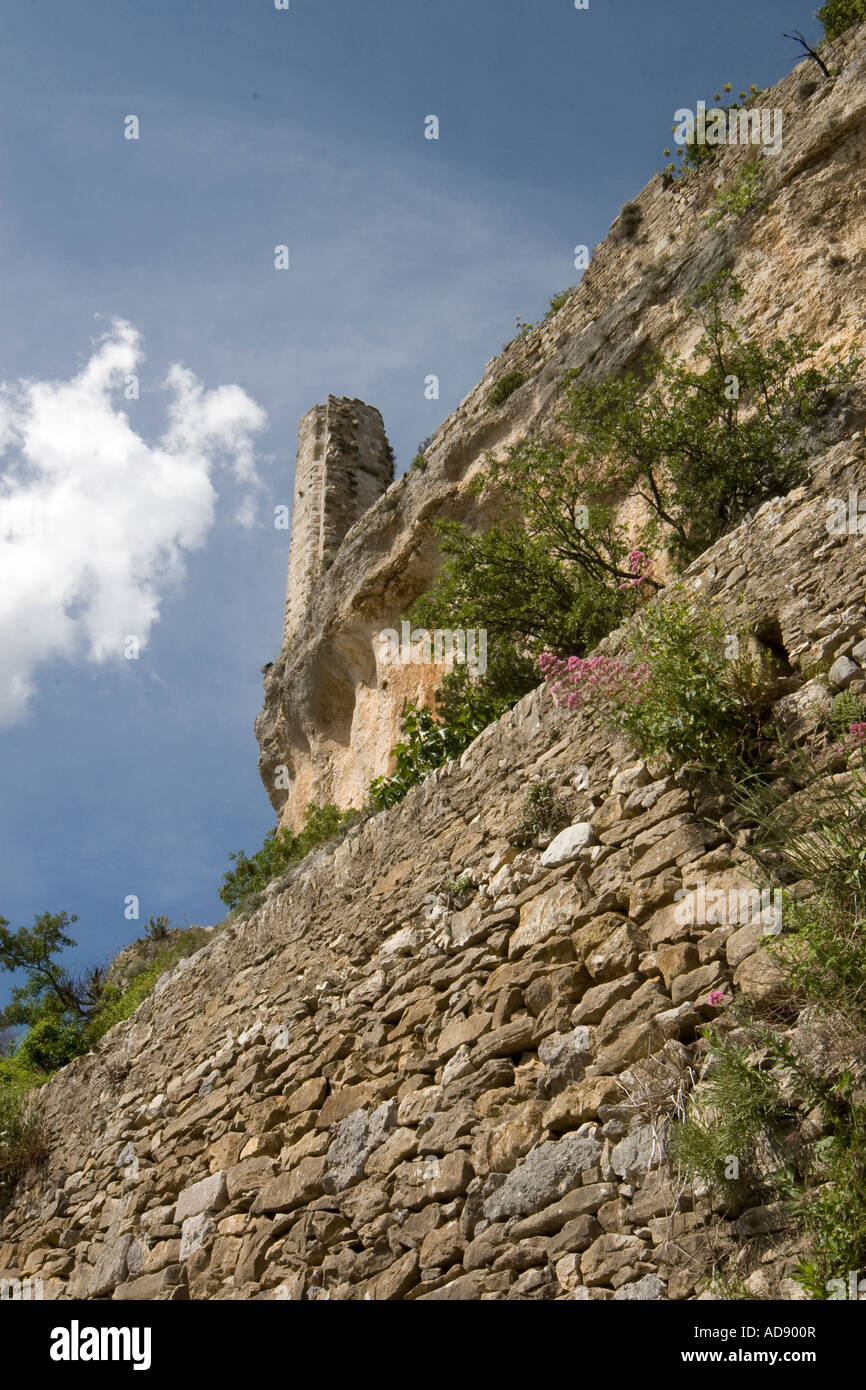 ancient ramparts Minerve Stock Photo - Alamy