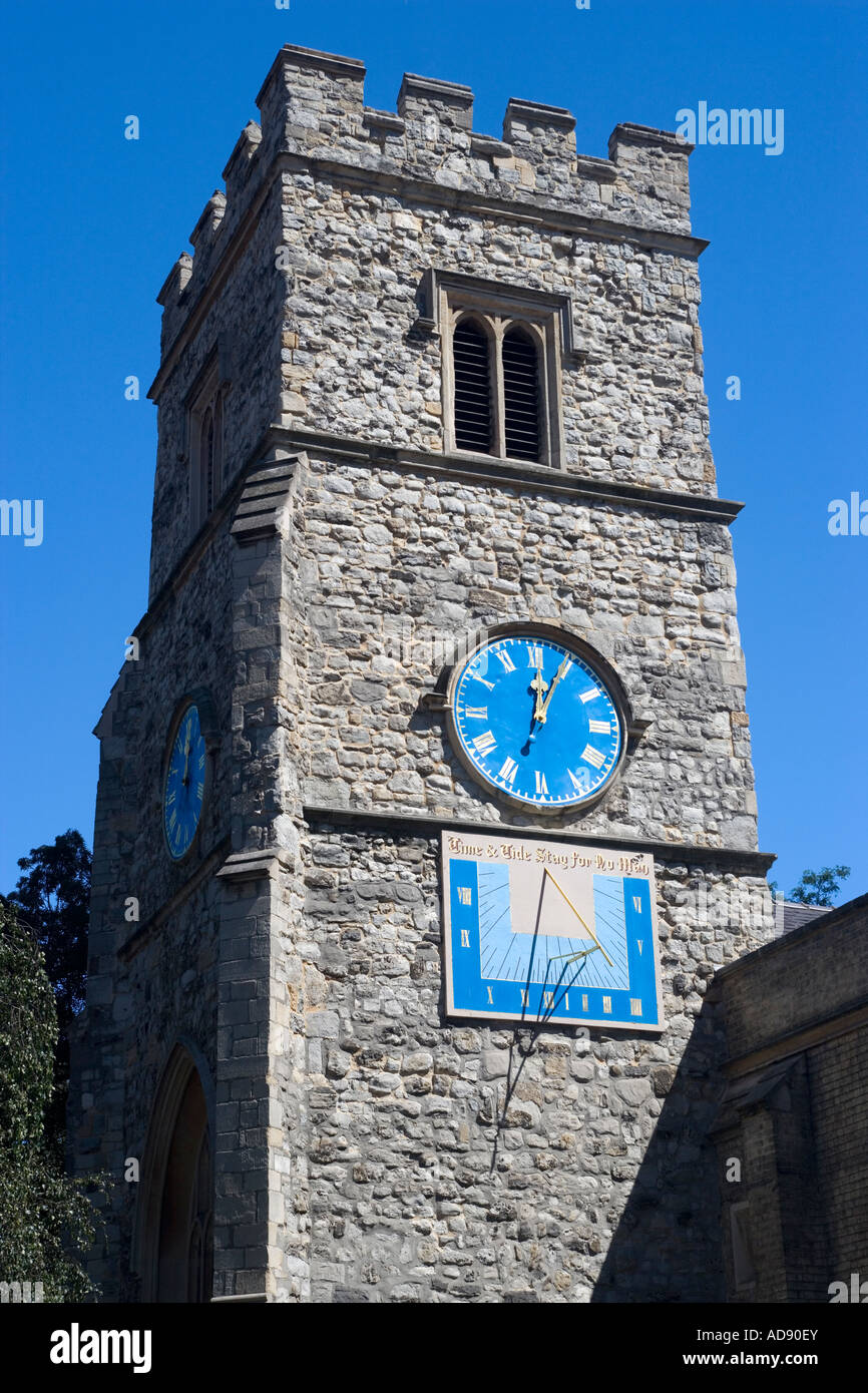 The Parish Church of St Mary the Virgin Putney London Stock Photo - Alamy