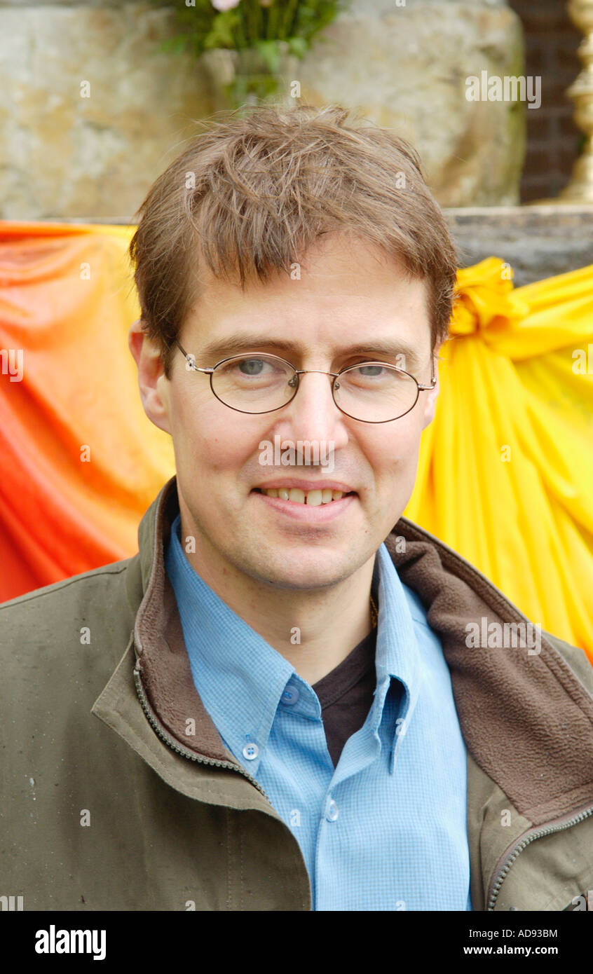 Brother Alex monk at Skanda Vale Hindu community near Carmarthen ...