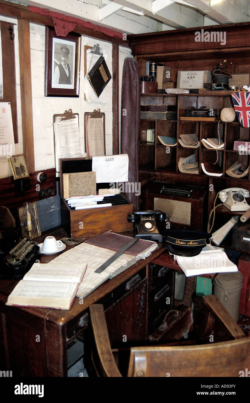 Station master office hi-res stock photography and images - Alamy