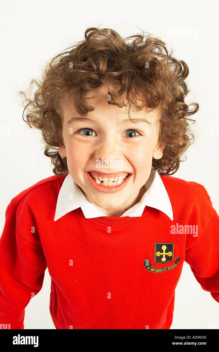 School children crazy hair hi-res stock photography and images - Alamy