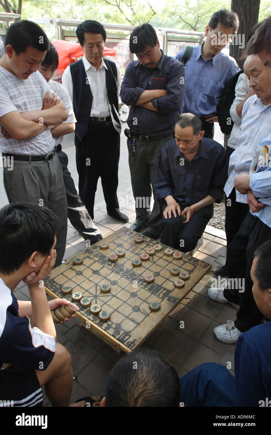 China beijing xiangqi chinese chess hi-res stock photography and images ...