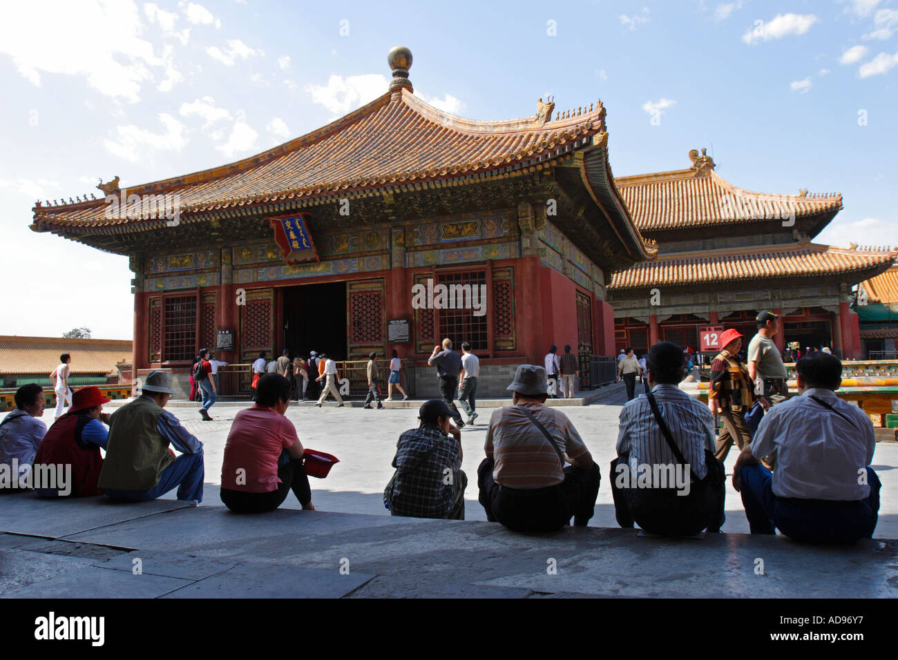 Jiao Tai Dian, Hall of Union in the Forbidden City, Beijing, China ...