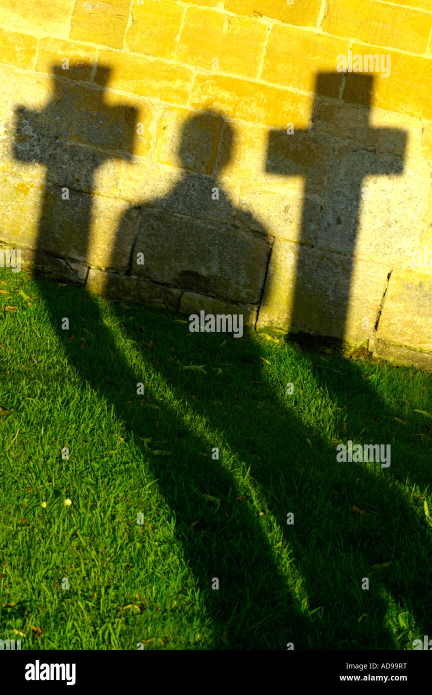 solitude, old men meditating on the graveyard about live and death ...
