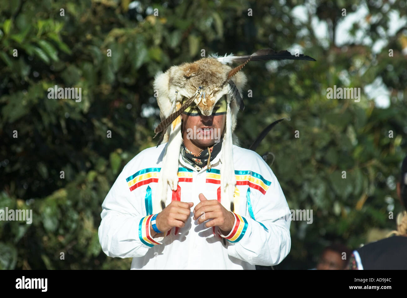 American Indians dancing at first persons festival Queensland Australia ...