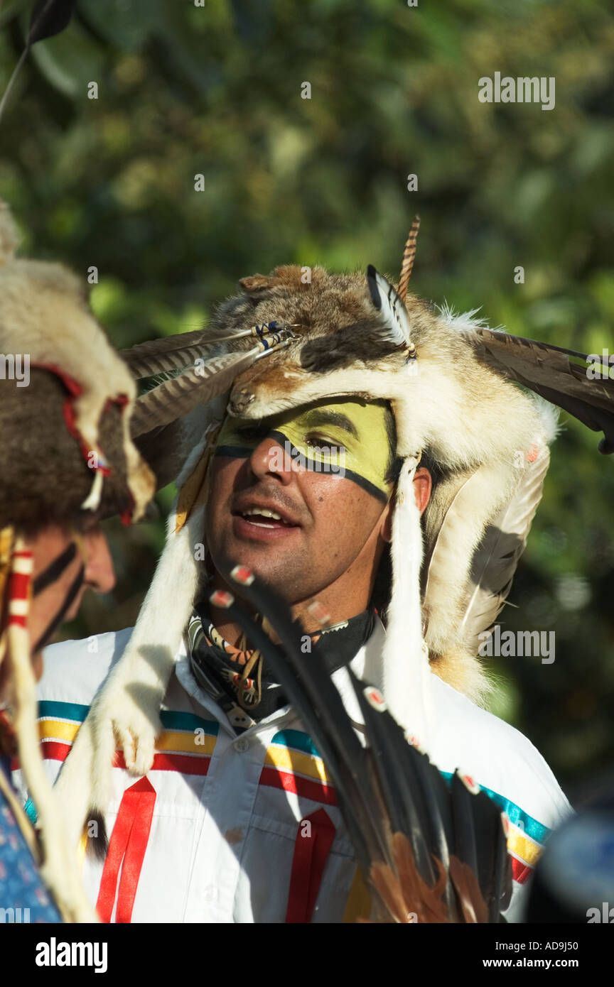 American Indians dancing at first persons festival Queensland Australia ...