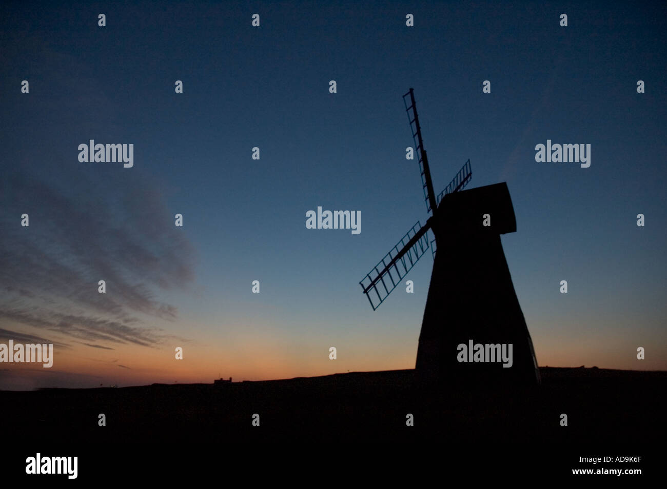 Silhouette of a wind machine hi-res stock photography and images - Alamy