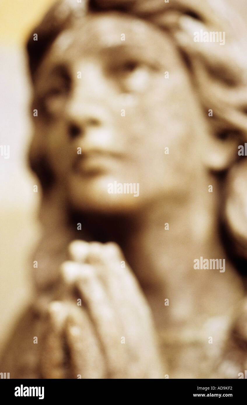 Jesus looking heaven in prayer hi-res stock photography and images - Alamy