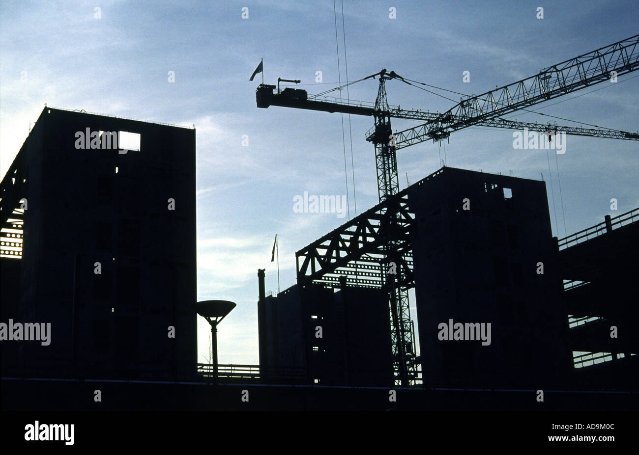 Construction of new buildings on the Avenue de France in the 13th ...