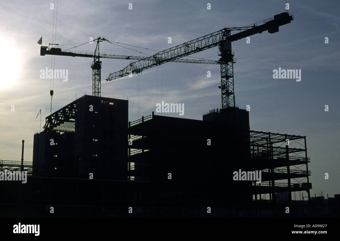Construction of new buildings on the Avenue de France in the 13th ...