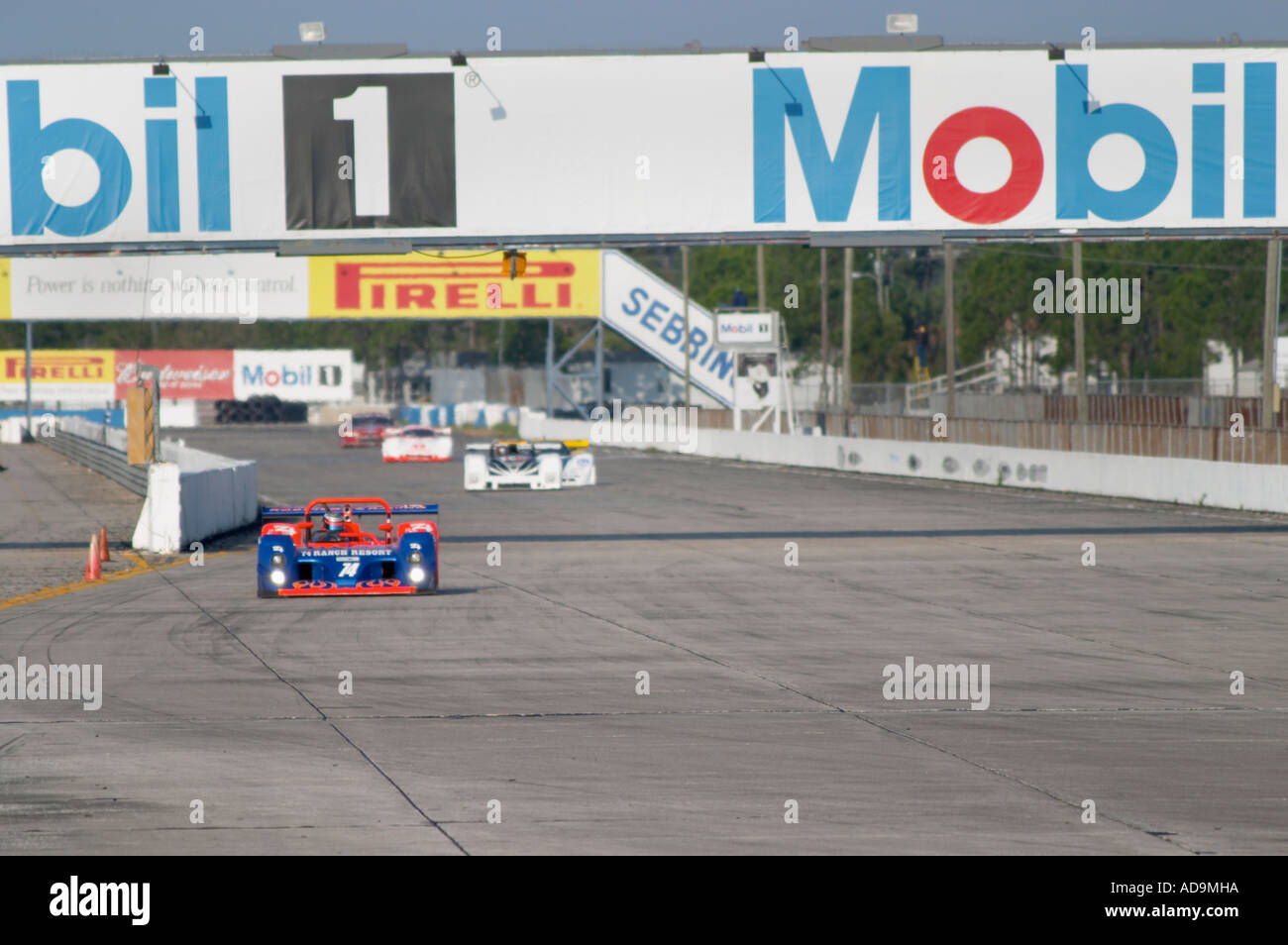 Historic sports cars at Sebring International Raceway in Sebring ...