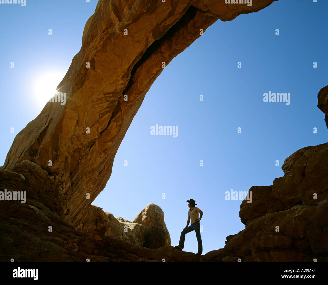 Arches National Park North Window High Resolution Stock Photography and ...