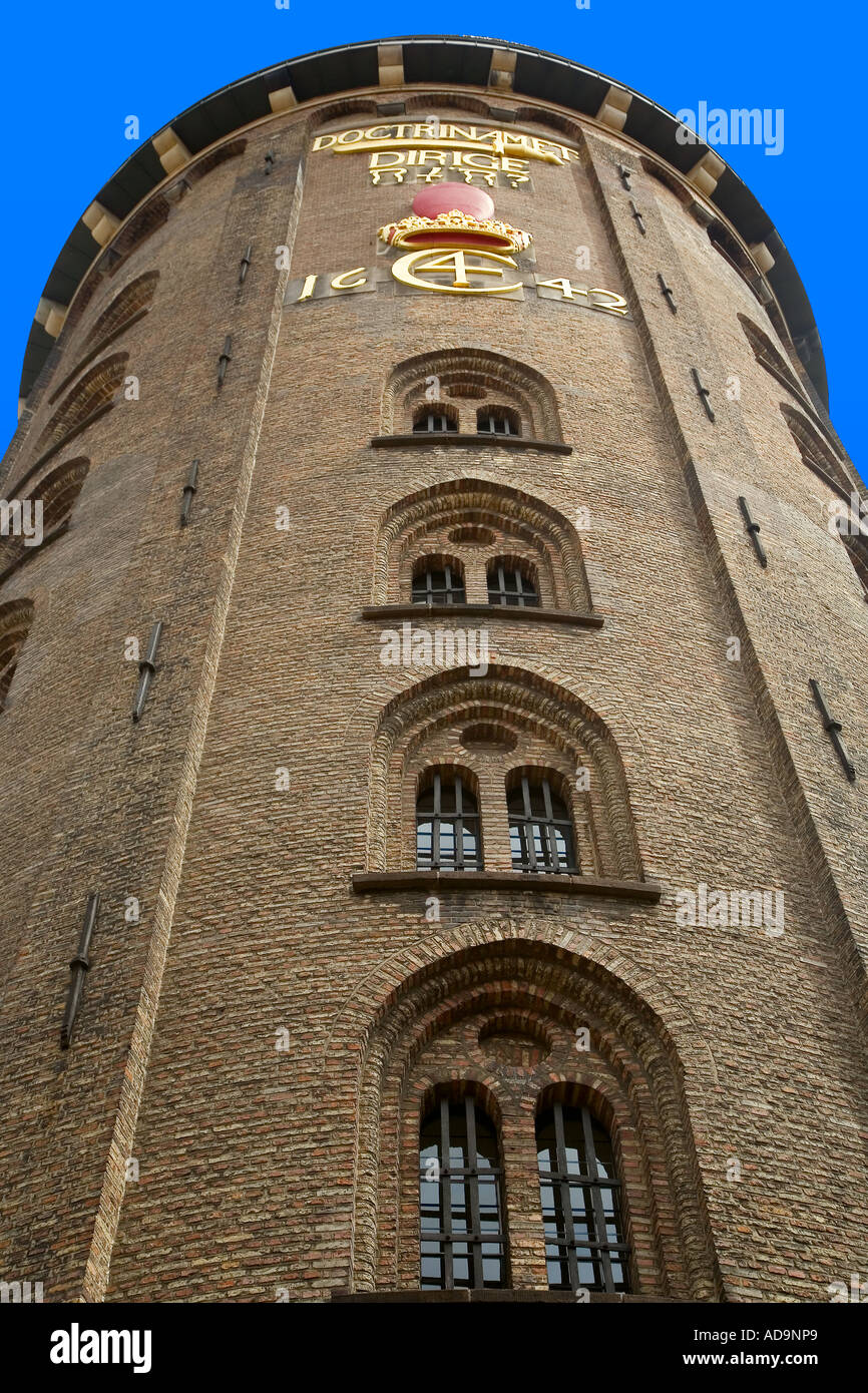 The Round Tower in Copenhagen Stock Photo - Alamy