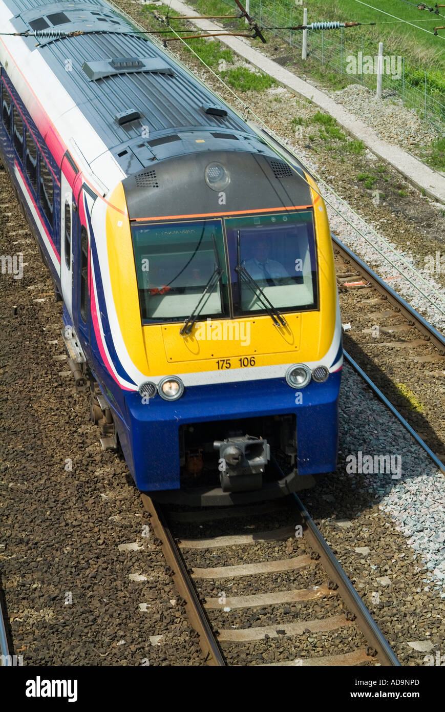 Local network passenger train on the West Coast railway line near ...
