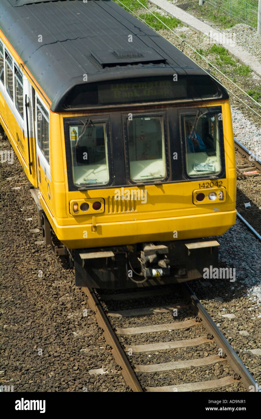 Local network passenger train on the West Coast railway line near ...