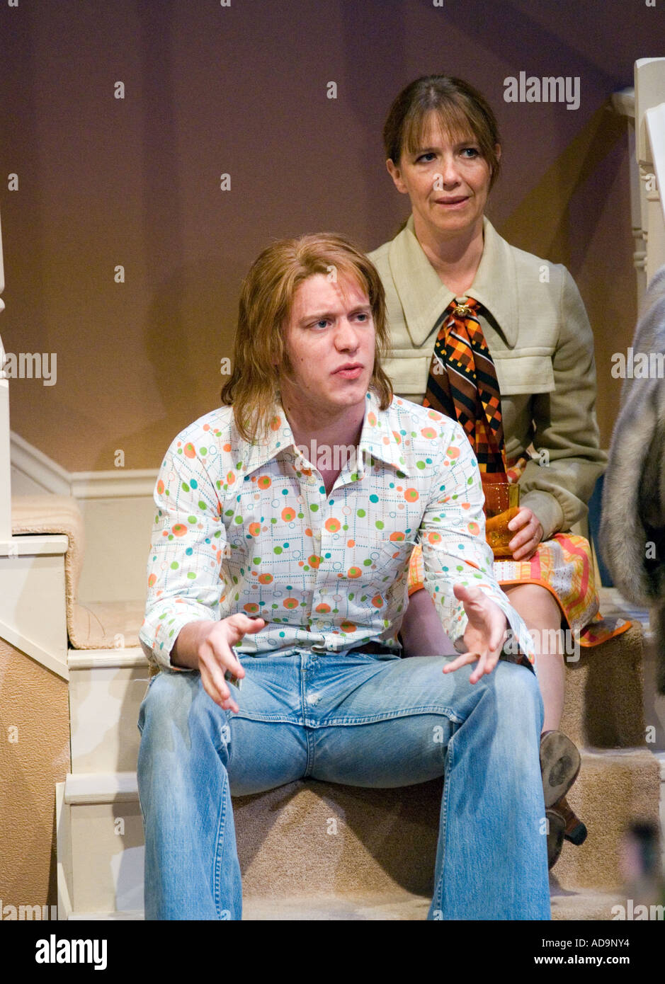 Suzanne Burden playing Lydia Cruttwell and Philip Cumbus as Joey ...