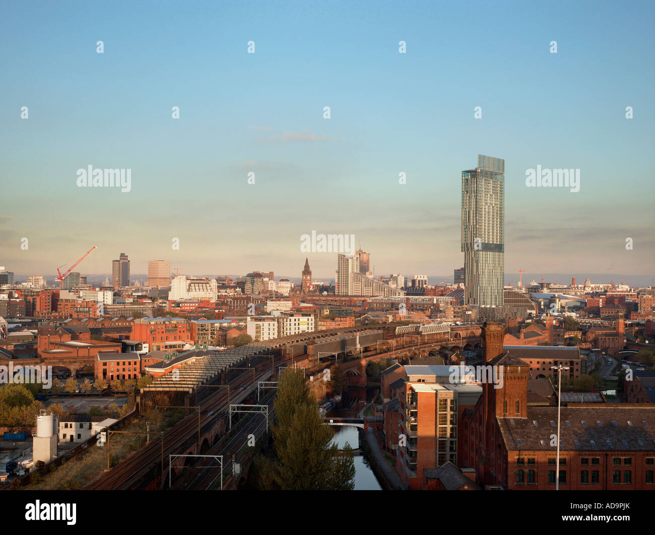 Hilton Tower ,303 Deansgate, Manchester. Architect: Ian Simpson ...