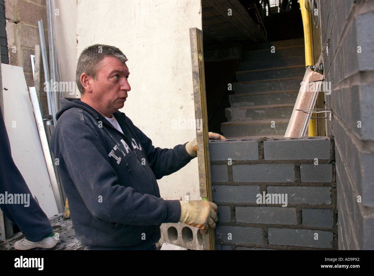 Skilled bricklayers hi-res stock photography and images - Alamy