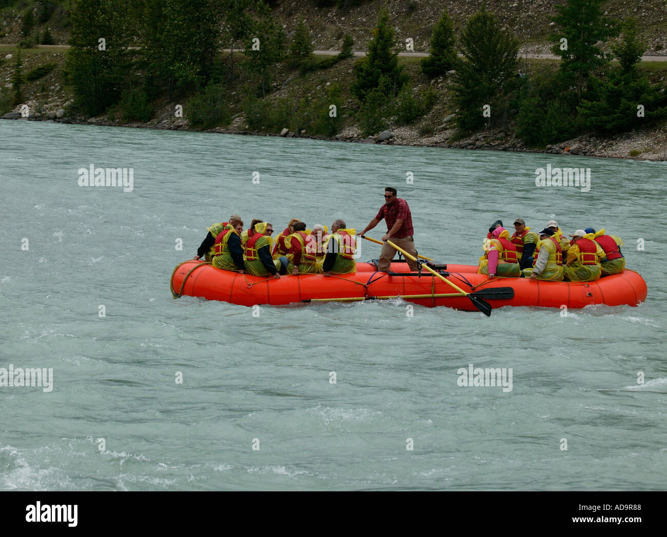 Jasper park white water rafting hi-res stock photography and images - Alamy