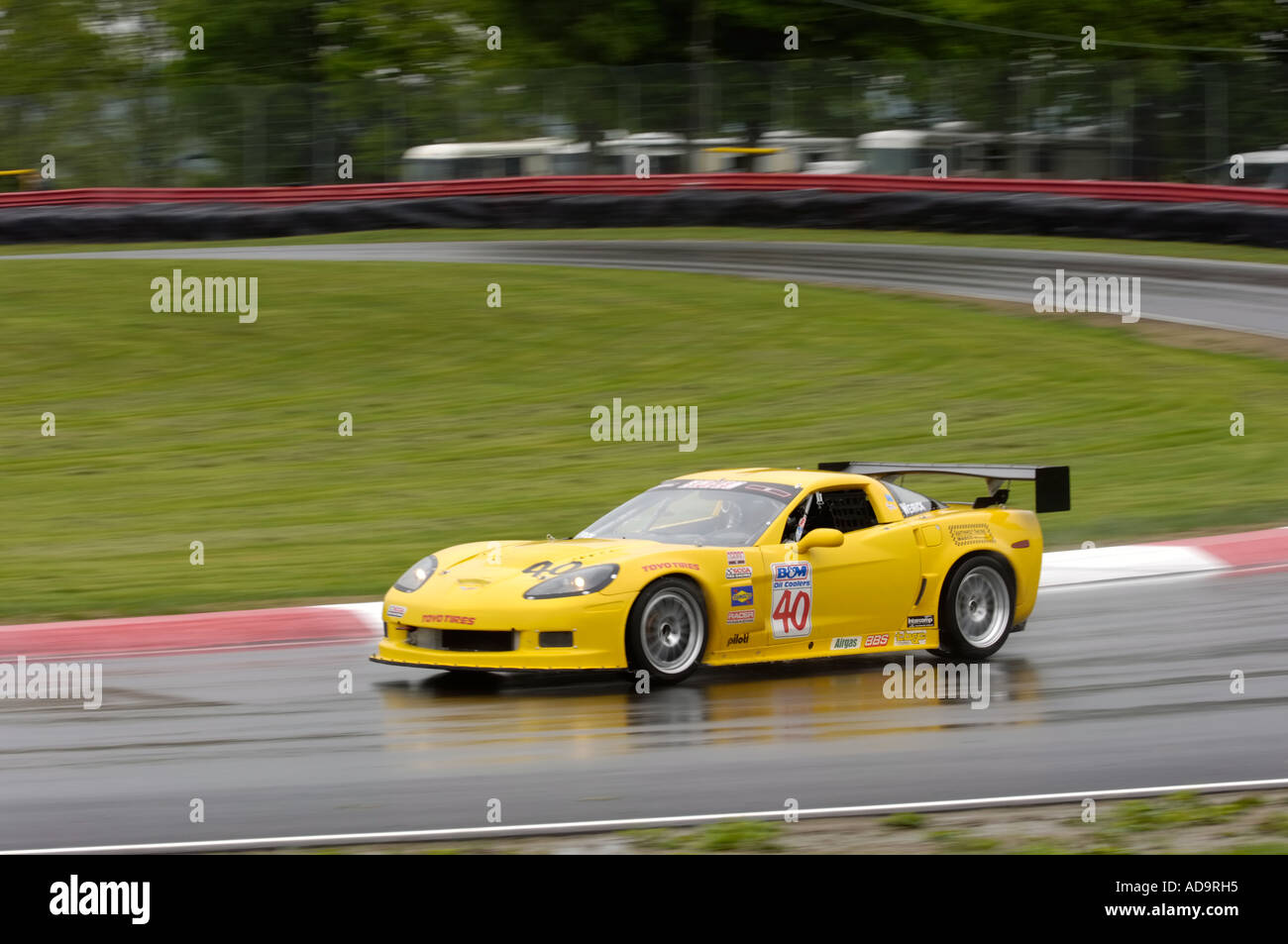 Greg Weirick races the Southwest Racing Chevrolet Corvette C6 in the ...