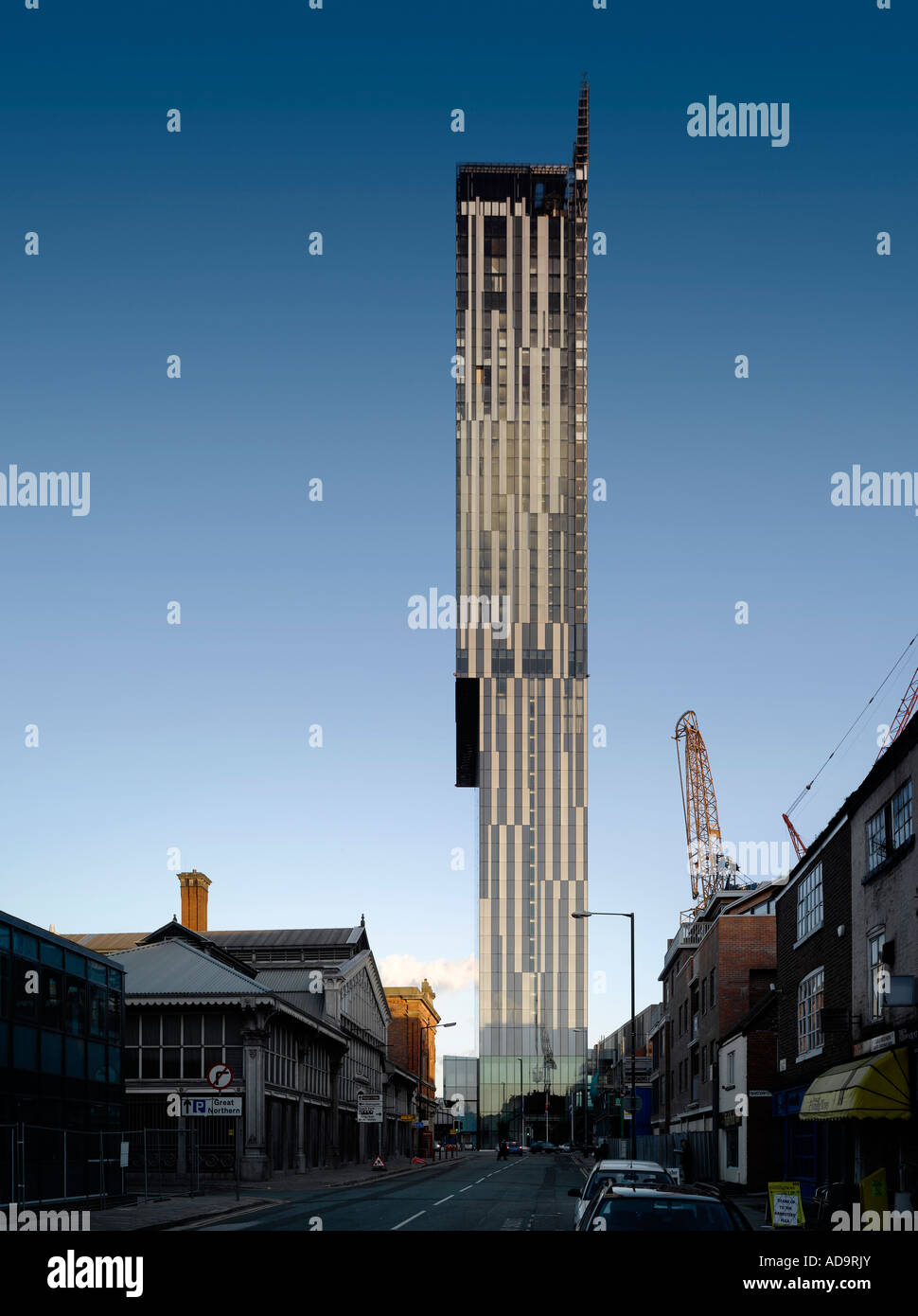 Hilton Tower ,303 Deansgate, Manchester. Architect: Ian Simpson ...