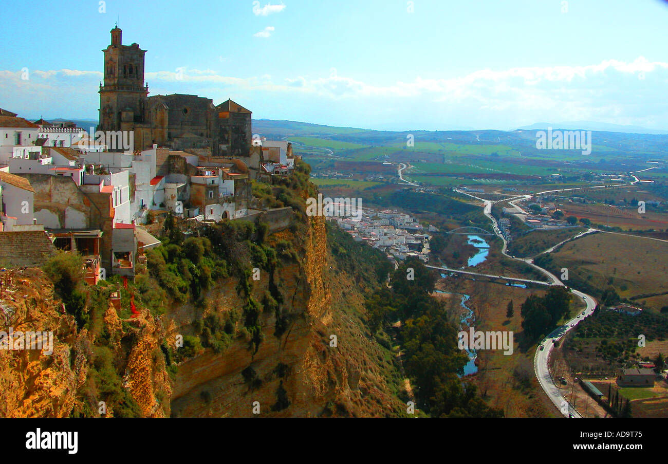 Arcos de la Frontera Andalusia Spain Stock Photo - Alamy