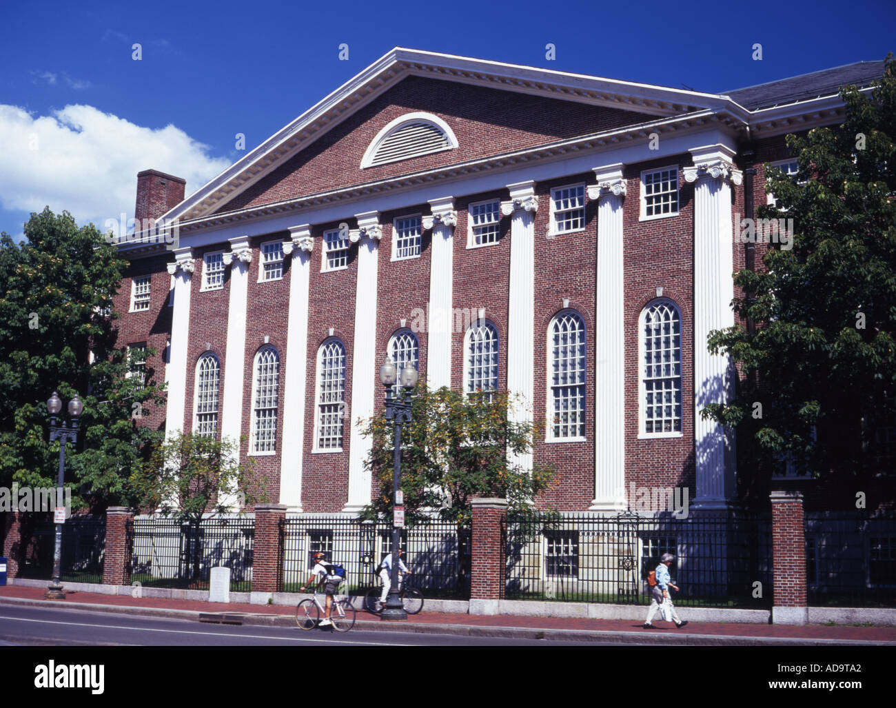 Harvard University Harvard Square Cambridge Boston Massachusetts USA ...