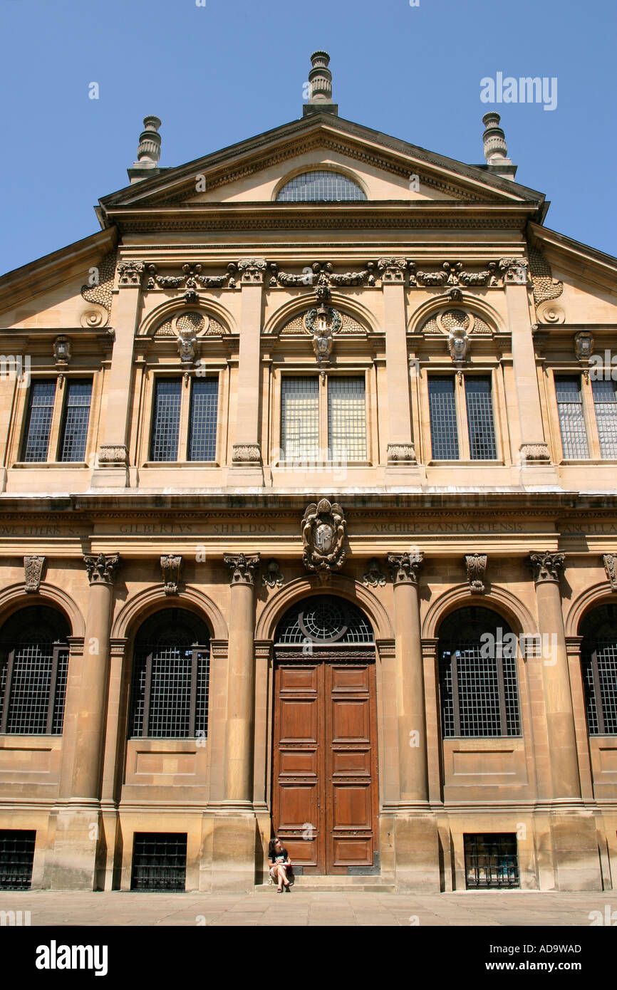 Sheldonian Theatre Oxford 2 Stock Photo - Alamy