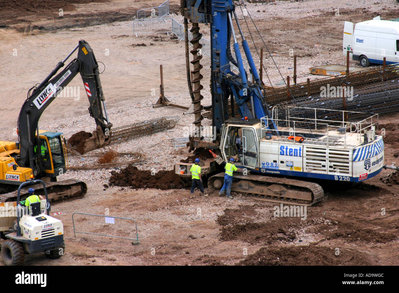 building site for hospital development at Queen Elizabeth Hospital ...