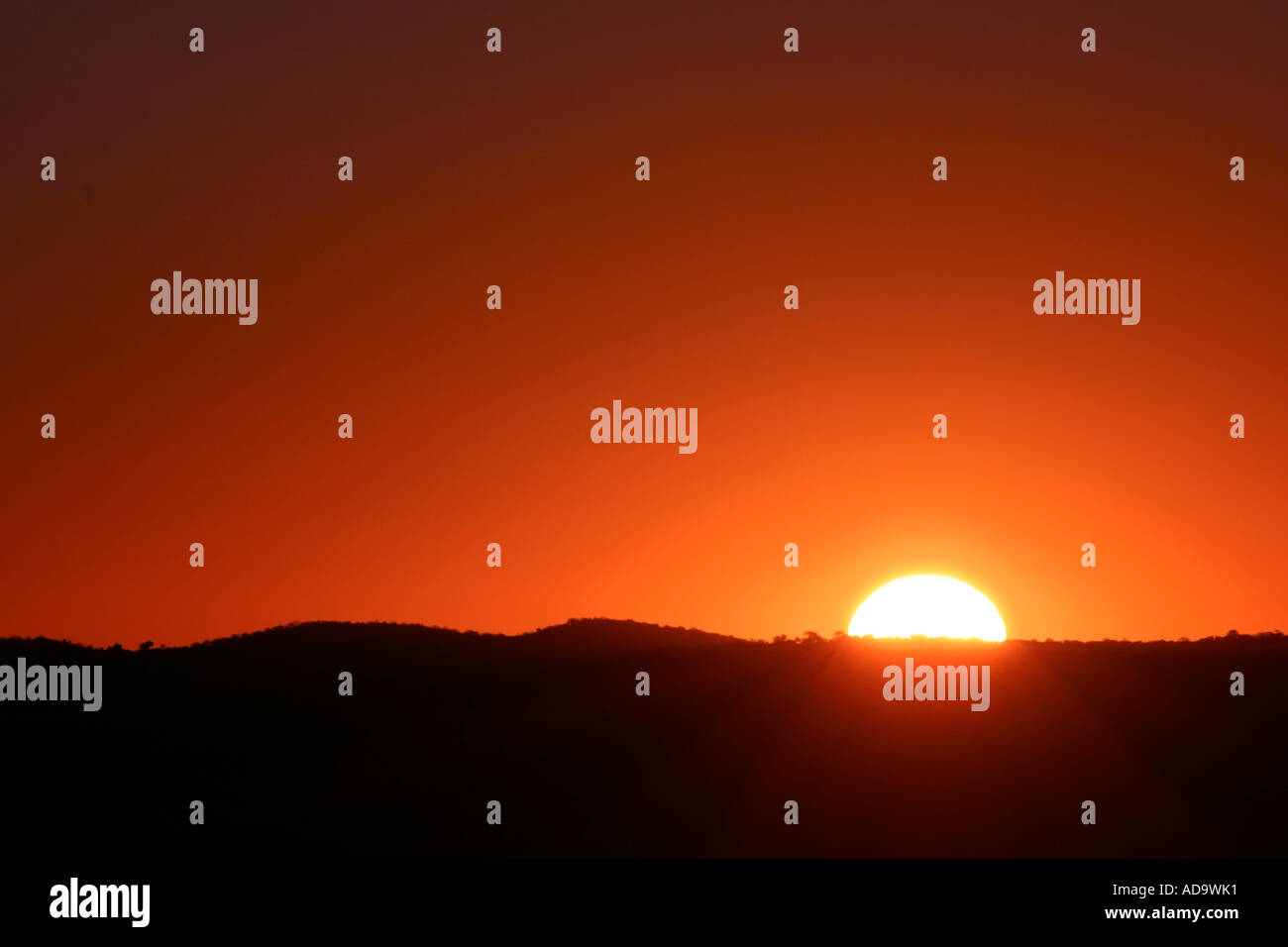 June sunrise in Namibia Stock Photo - Alamy