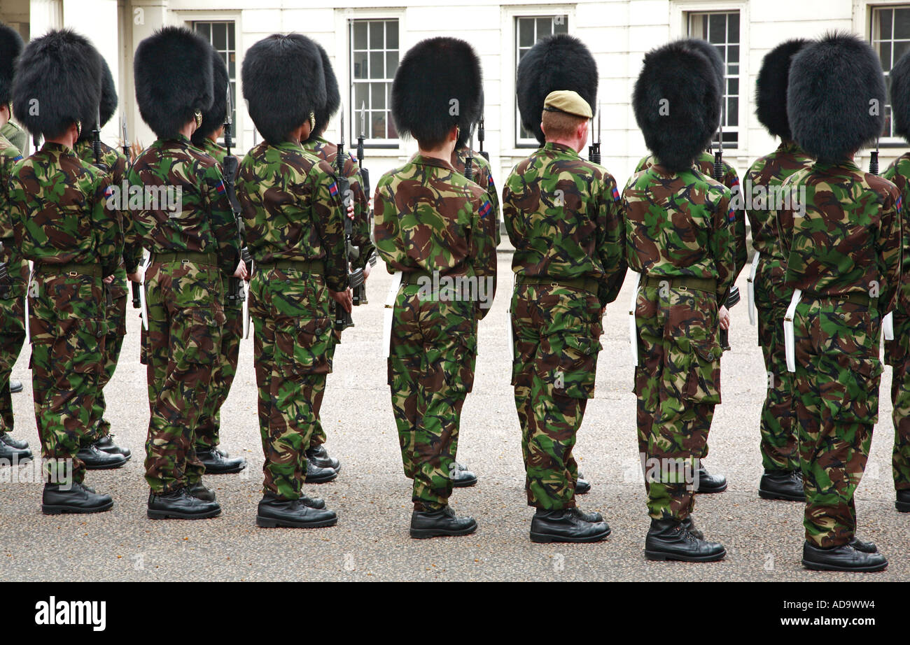 Where's your bearskin soldier Stock Photo - Alamy
