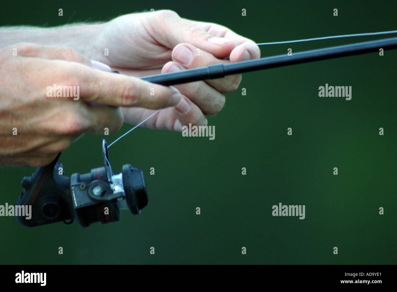 Fisherman s Hands Stock Photo - Alamy