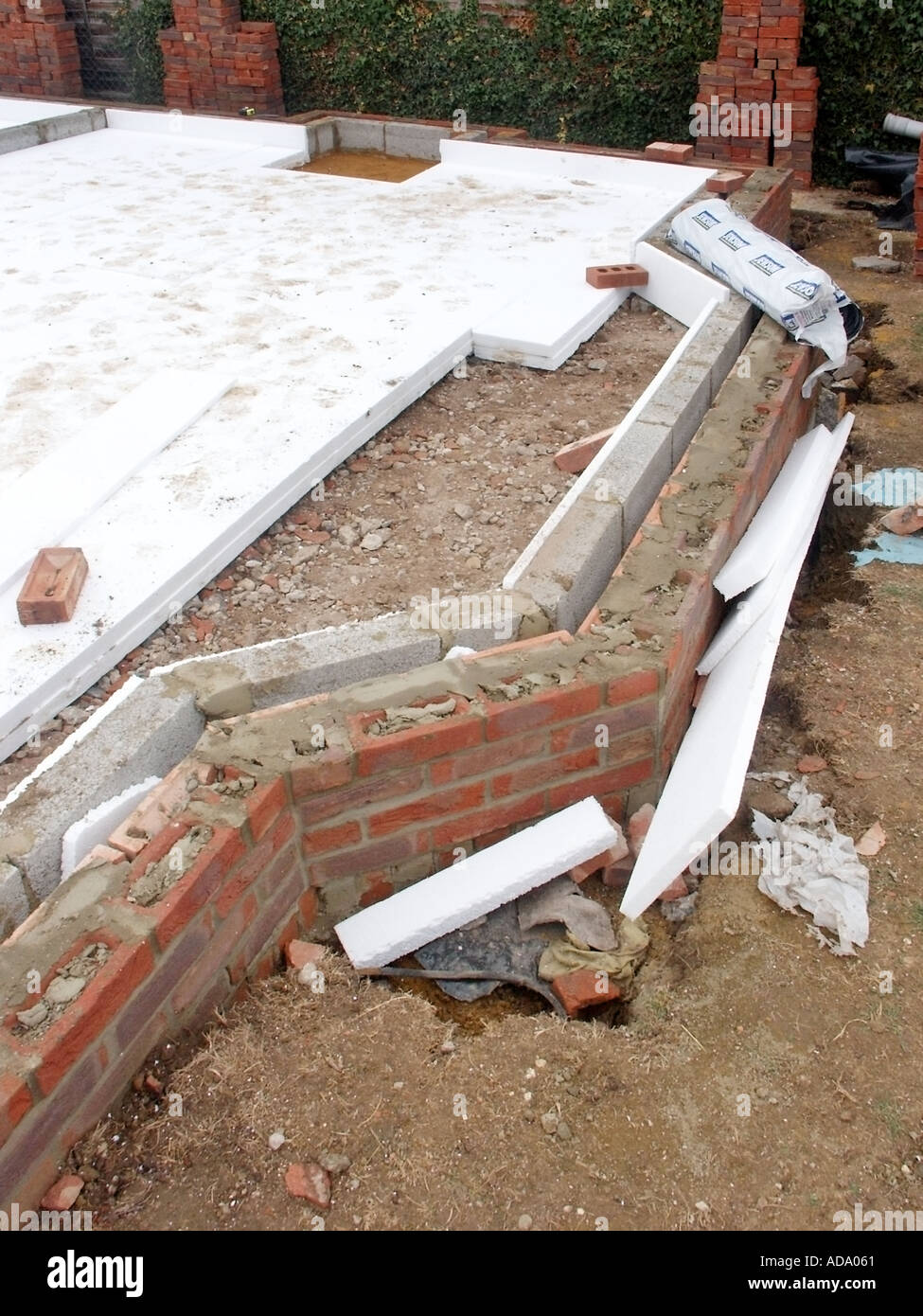 Building materials used in cavity brick & block walls work in progress ...