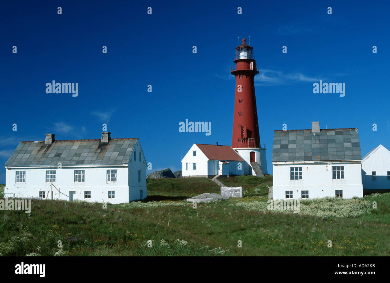Skomvær lighthouse hi-res stock photography and images - Alamy