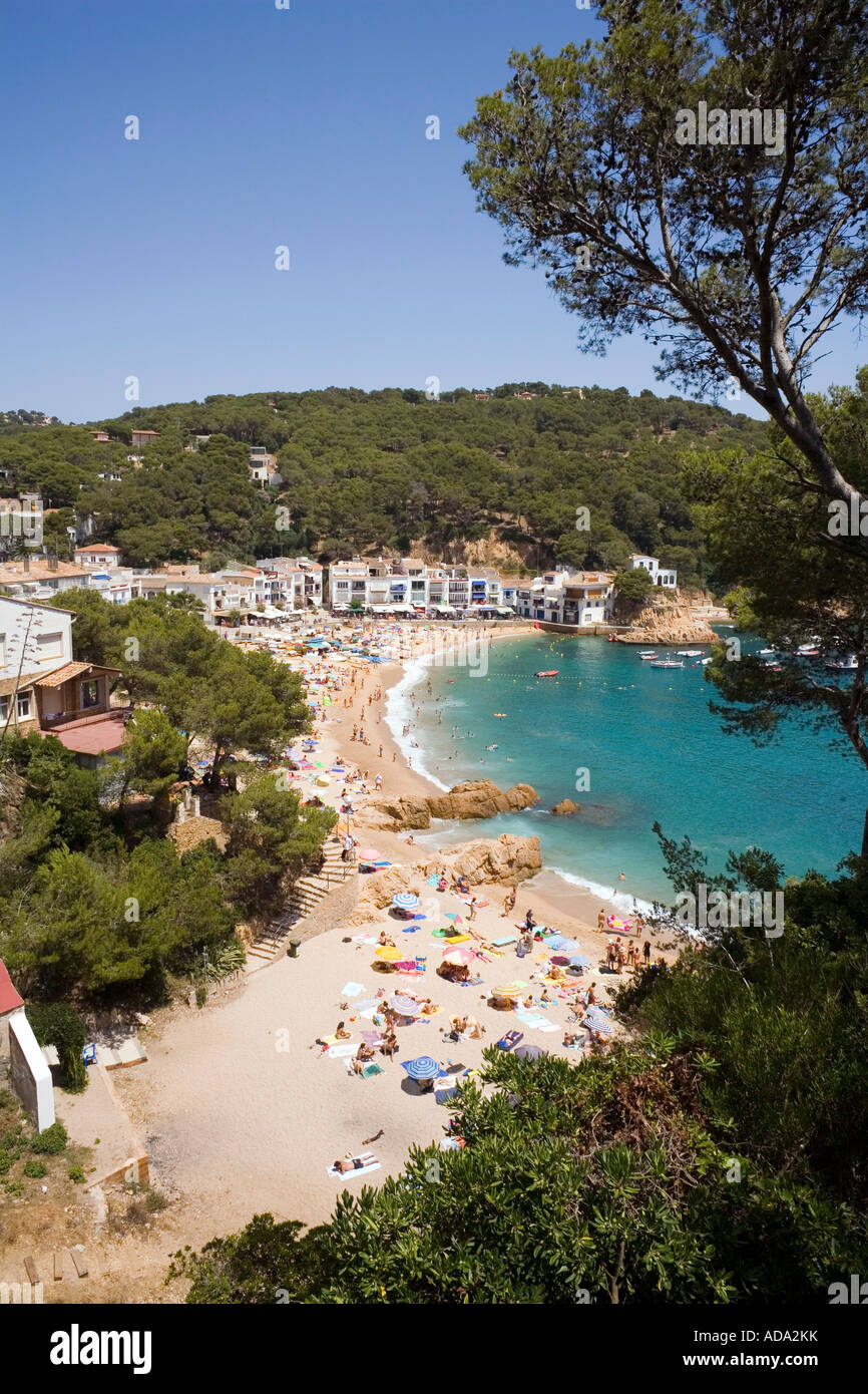 Picturesque Bay of Tamariu on the Costa Brava in Spain Stock Photo - Alamy