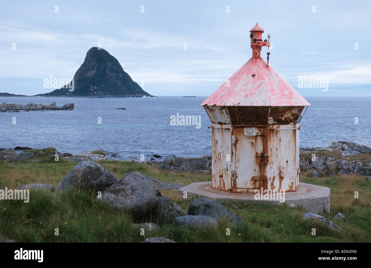 old beacon, Norway Stock Photo - Alamy
