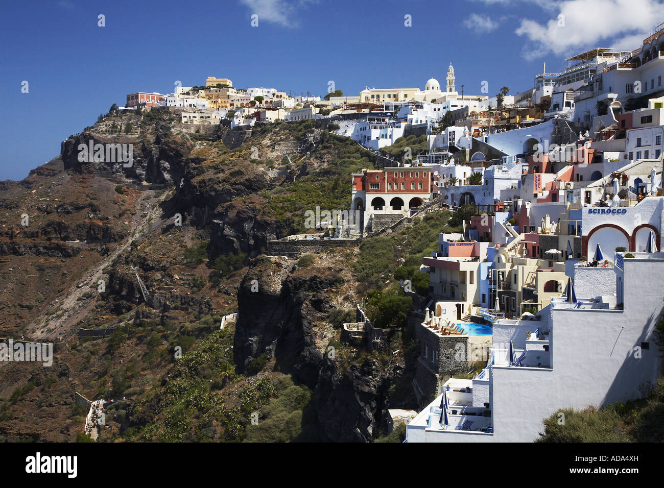 Santorini volcanoes hi-res stock photography and images - Alamy