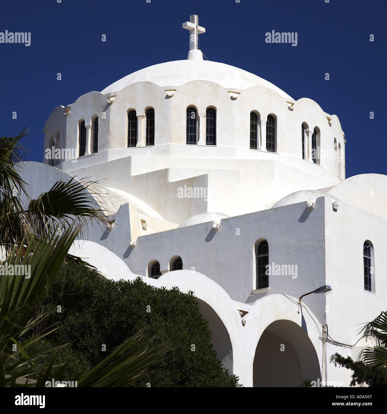 Mitropolis Ypapanti, Greece, Santorin, Thira Stock Photo - Alamy