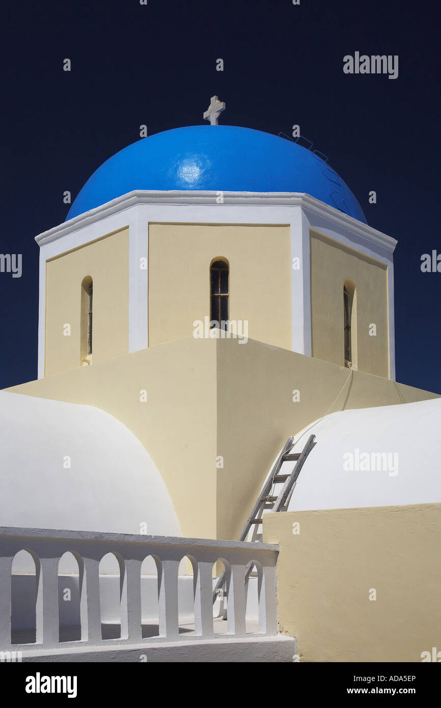 church at Oia, Greece, Santorin, Oia Stock Photo - Alamy