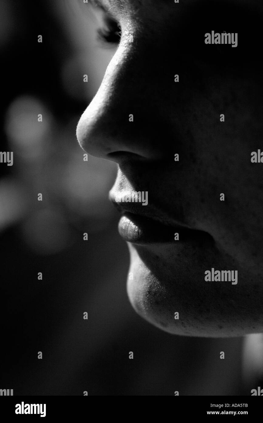 Attractive contrast Black and White Stock Photos & Images - Alamy