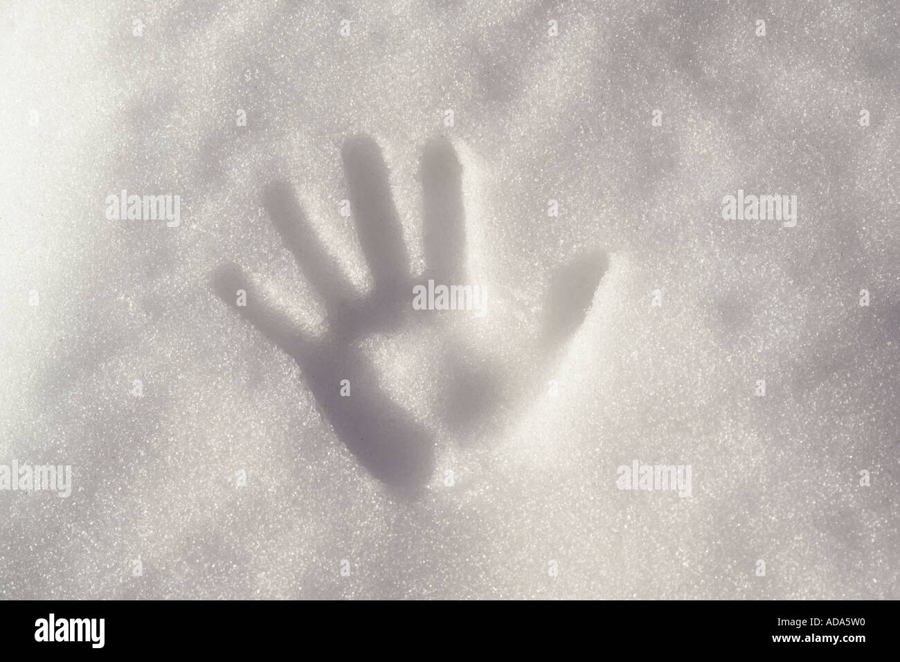 Calm tranquillity peaceful quiet day daytime outdoor white cold hand hi ...