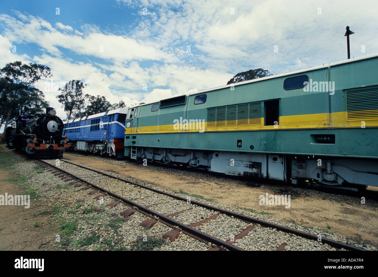 Zimbabwe National Railways Museum Stock Photo - Alamy