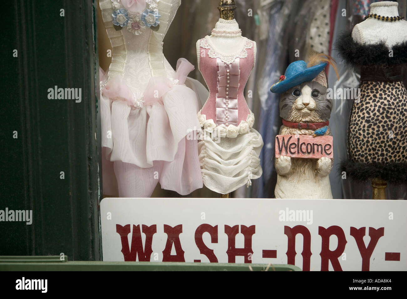 USA, Americas, Boston, Old fashioned windowshop Stock Photo - Alamy