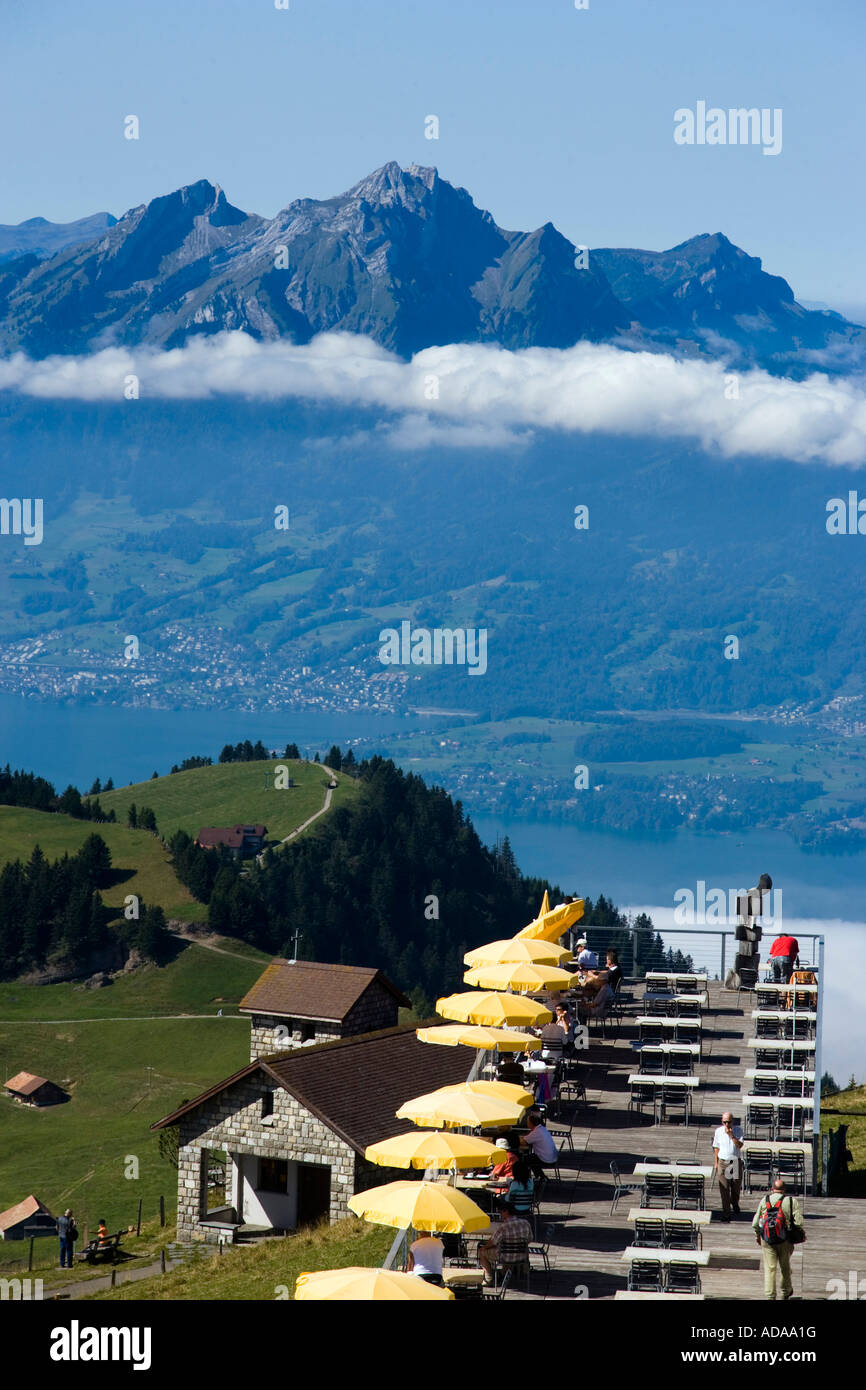 Rigi mountain kulm restaurant hi-res stock photography and images - Alamy