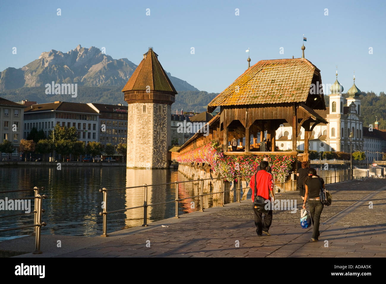 Kapellbruecke chapel bridge oldest covered bridge of Europe and ...