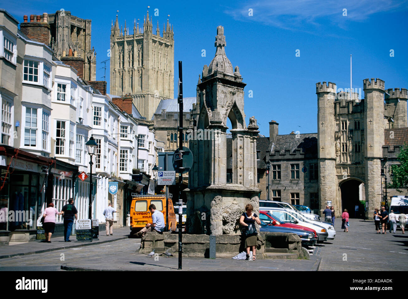 Petergate medieval city wall York Yorkshire England Stock Photo - Alamy