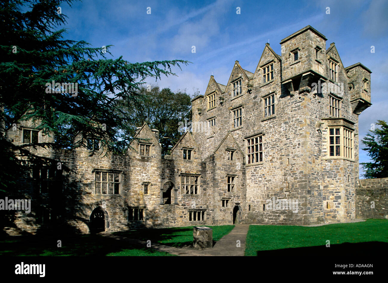 View of Donegal castle County Donegal Ireland Stock Photo - Alamy